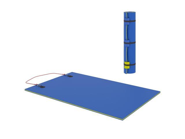 Click here for AosomSoozier 9 x 6 Lily Pad Water Mat for 2 Adults... prices