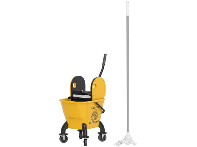 Click here for Aosom Mop Bucket with Wringer on Wheels for Floor... prices