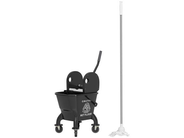 Click here for Aosom Mop Bucket with Wringer on Wheels for Floor... prices