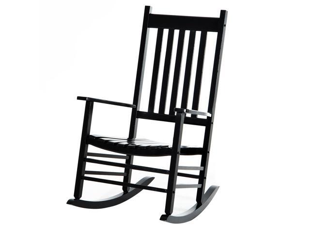 Click here for Aosom Wooden Outdoor Rocking Chair with Armrests... prices