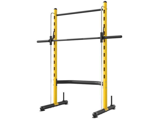 Click here for AosomSoozier Squat Rack with Pull Up Bar and Barbe... prices