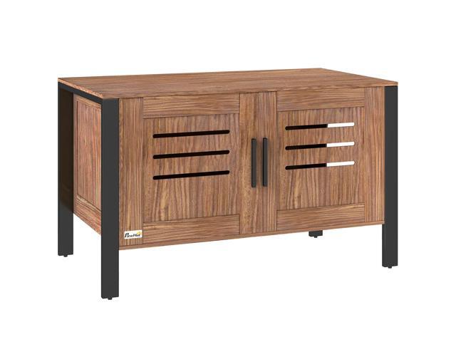 Click here for Aosom Cat Litter Box Enclosure with Tall Legs  Scr... prices