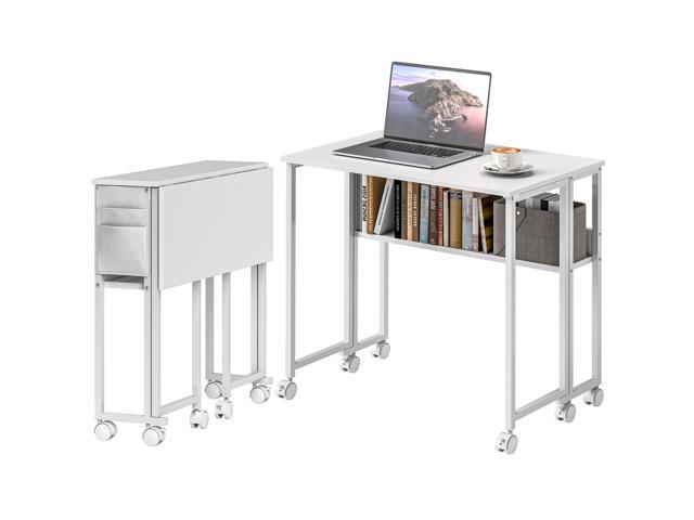 Click here for Aosom Folding Computer Desk  Foldable Desk with St... prices