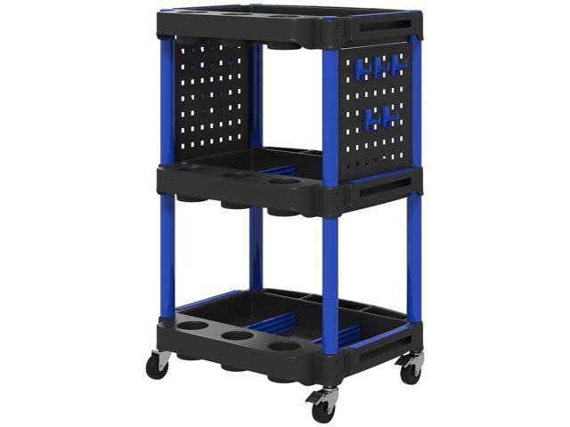 Click here for Aosom 3-Tier Rolling Tool Cart  200 LBS Capacity P... prices