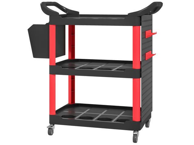 Click here for Aosom 3-Tier Rolling Tool Cart  200 LBS Capacity P... prices