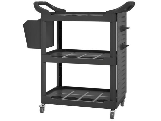 Click here for Aosom 3-Tier Rolling Tool Cart  200 LBS Capacity P... prices