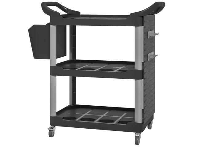 Click here for Aosom 3-Tier Rolling Tool Cart  200 LBS Capacity P... prices