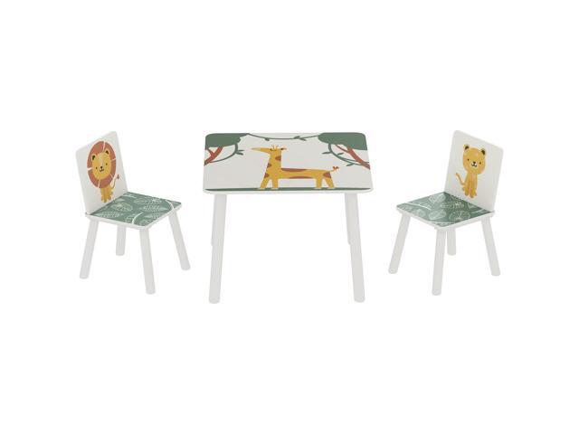 Click here for AosomQaba 3-Piece Kids Toddler Table and Chair Set... prices
