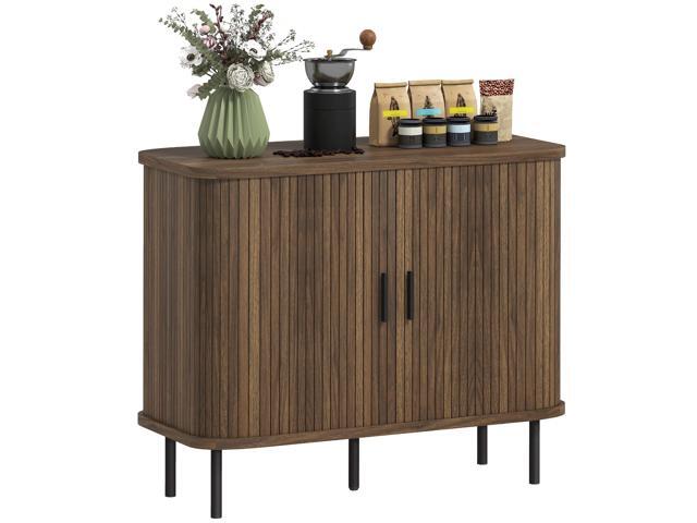 Click here for Aosom 35.4 Sideboard Buffet Cabinet with Storage... prices