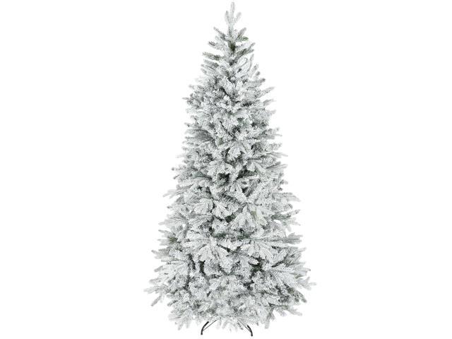 Click here for Aosom 7.5 ft Artificial Frosted Christmas Tree wit... prices