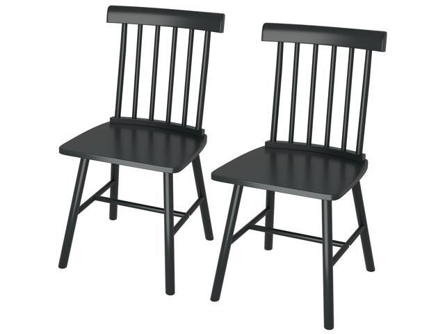Click here for Aosom Dining Chairs Set of 2  Farmhouse Wood Kitch... prices