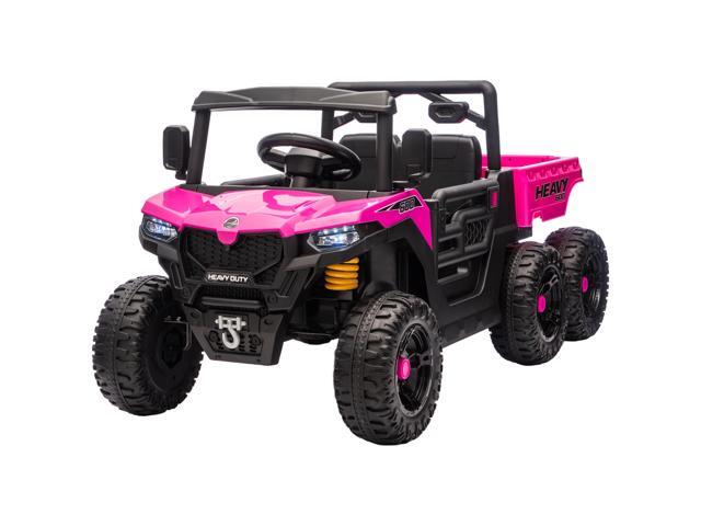 Click here for AosomQaba 24V 4WD Kids Ride On Car with 6 Wheels E... prices