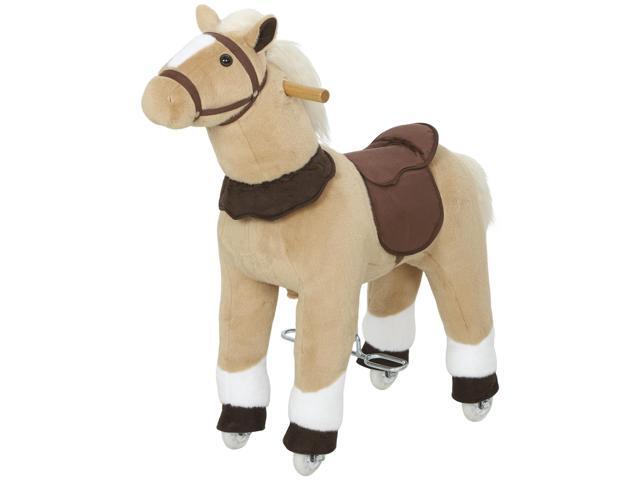 Click here for AosomQaba Ride on Horse  Plush Riding Pony for Age... prices
