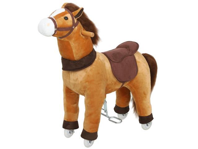 Click here for AosomQaba Ride on Horse  Plush Riding Pony for Age... prices