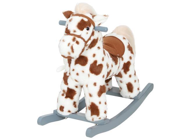 Click here for AosomQaba Rocking Horse  Animal Rocker with Rabbit... prices
