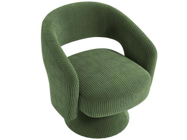 Click here for Aosom Swivel Barrel Accent Chair  Modern Upholster... prices
