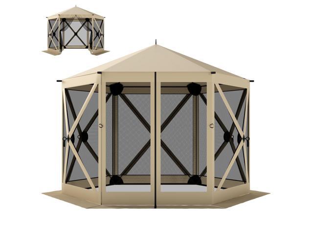 Click here for Aosom 10 x 11 ft Pop Up Gazebo Screen Tent  Portab... prices