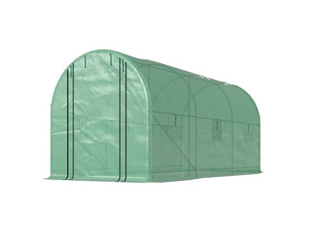 Click here for Aosom Hoop House Greenhouse  Walk-in Tunnel Greenh... prices