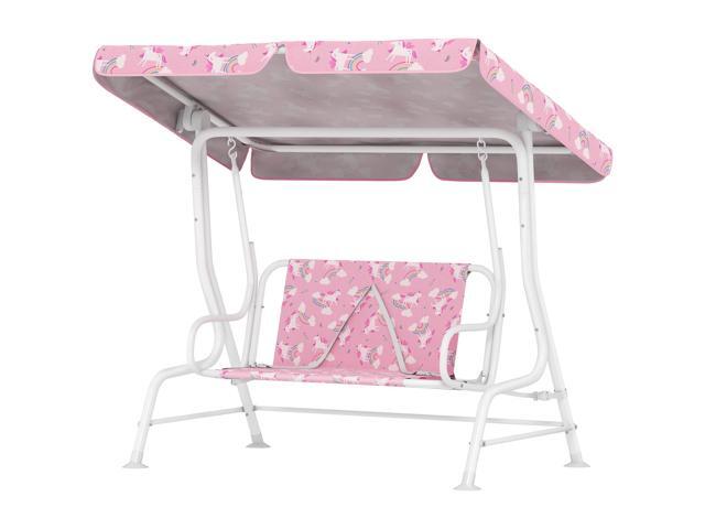 Click here for AosomQaba Kids Porch Swing  2-Seater Patio Swing B... prices