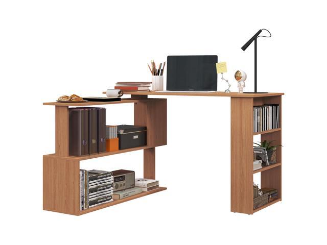 Click here for Aosom 360Â° Rotating Home Office Desk L Shaped Cor... prices