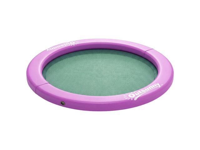 Click here for Aosom 8FT Inflatable Water Hammock Floating Ring... prices