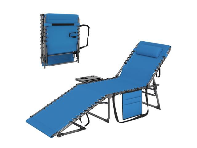 Click here for Aosom Folding Outdoor Chaise Lounge Chair Tanning... prices