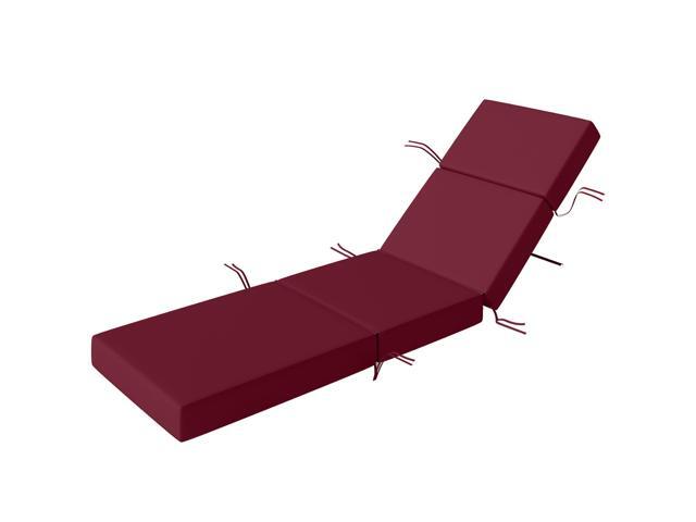 Click here for Aosom Chaise Lounge Cushion  4 Thick Outdoor Loung... prices