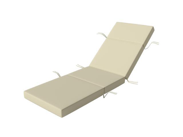 Click here for Aosom Chaise Lounge Cushion  4 Thick Outdoor Loung... prices