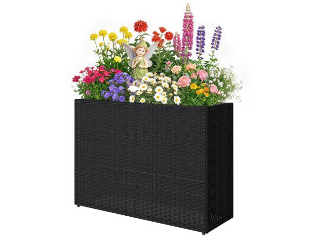 Click here for Aosom Tall Rectangular Planter with Removable Line... prices