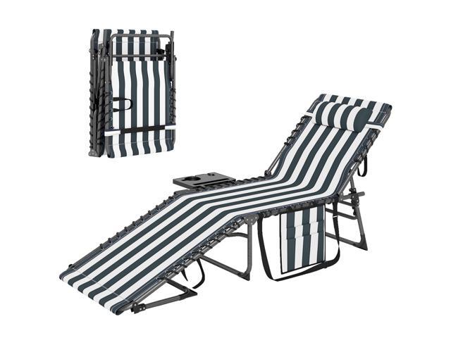 Click here for Aosom Folding Outdoor Chaise Lounge Chair Tanning... prices