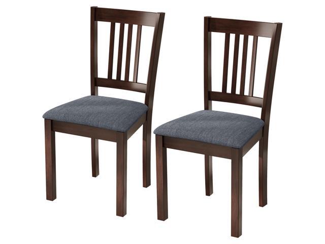 Click here for Aosom Dining Chairs Set of 2 Linen Upholstered Kit... prices