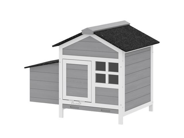 Click here for Aosom Wooden Chicken Coop Outdoor with Nesting Box... prices