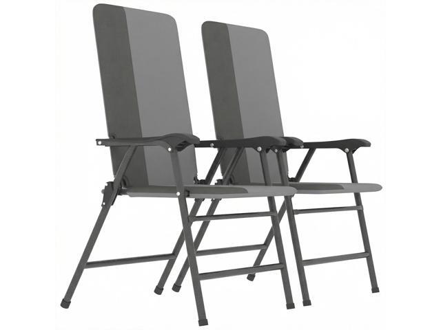 Click here for Aosom Folding Patio Chairs Set of 2  Padded High B... prices