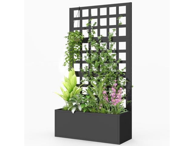 Click here for Aosom Galvanized Raised Garden Bed Planter Box wit... prices