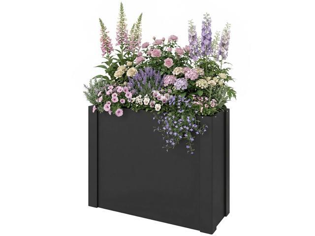 Click here for Aosom Raised Garden Bed Galvanized Planter Box Out... prices