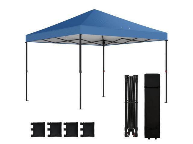 Click here for Aosom 10 x 10 ft Pop Up Canopy Tent with One Push... prices