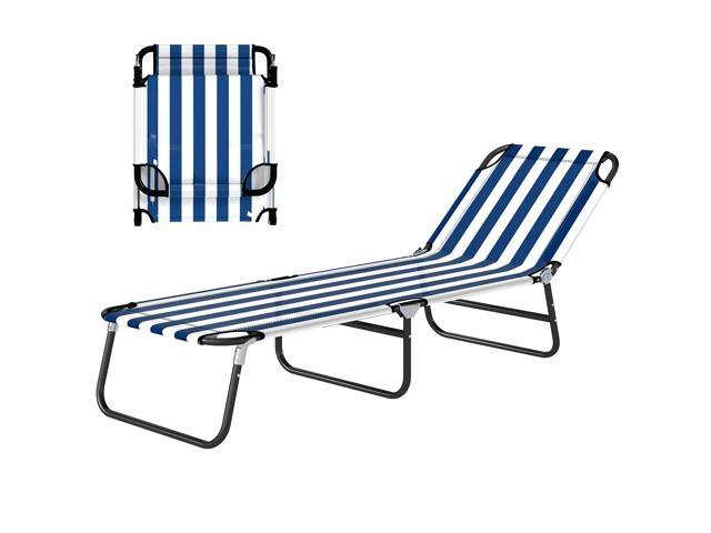 Click here for Aosom Portable Folding Adjustable Sun Beach Lounge... prices