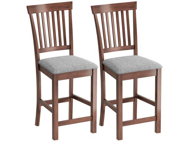 Click here for Aosom Counter Height Bar Stools with Padded Seat... prices