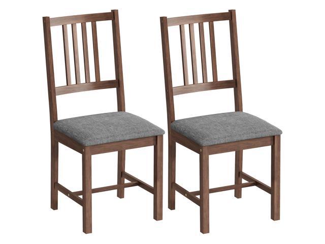 Click here for Aosom Set of 2 Dining Chairs  Upholstered Dining R... prices