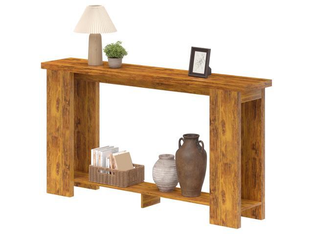 Click here for Aosom Farmhouse Console Table  63 Narrow Entryway... prices