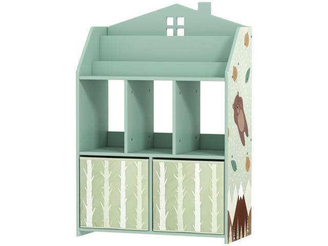 Click here for AosomQaba Kids Bookshelf with Storage  Toy Storage... prices