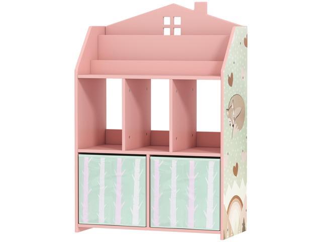 Click here for AosomQaba Kids Bookshelf with Storage  Toy Storage... prices