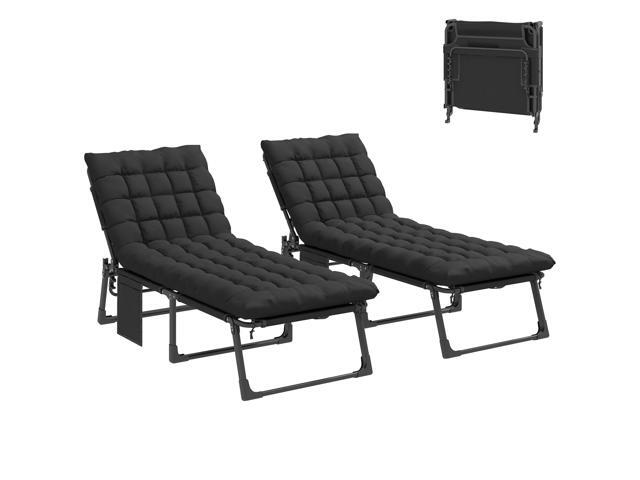 Click here for Aosom Folding Chaise Lounge Chair Outdoor Tanning... prices