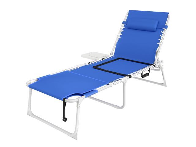 Click here for Aosom Tanning Chair with Face Hole and Side Table... prices
