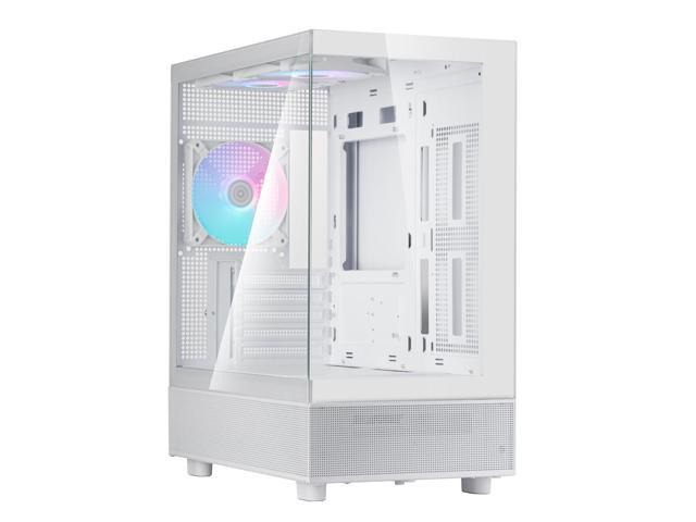 Click here for Silverstone Lucid 04 Panoramic Micro-ATX Chassis w... prices