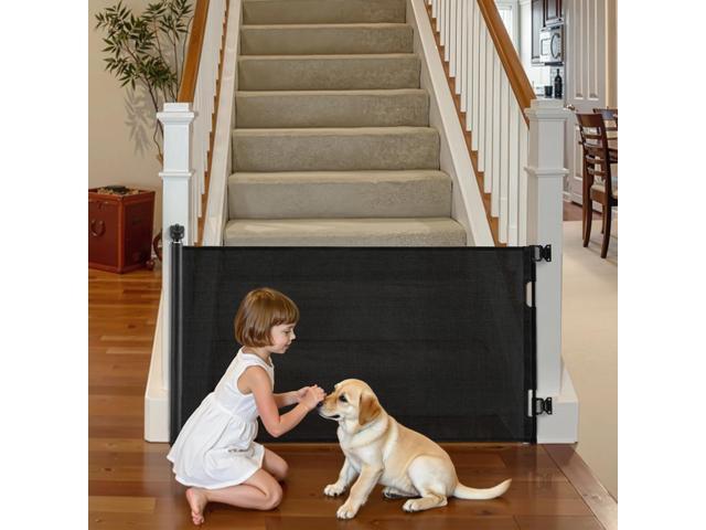 Click here for VEVOR Retractable Baby Gate Mesh Dog Gate 56.3 inc... prices