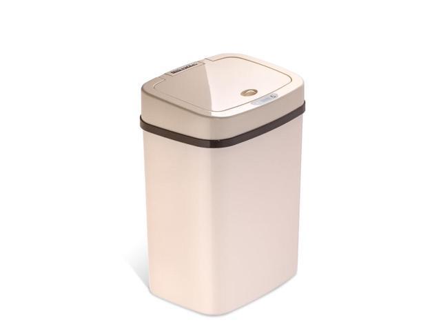 Click here for NINESTARS 3 Gallon Off White Motion Sensor Trash C... prices