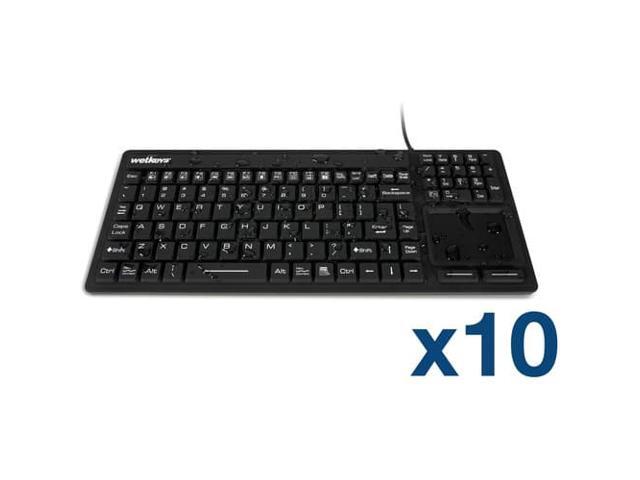 Click here for Case of (10) KBWKRC106T-BK - WetKeys Touchpad Plus... prices