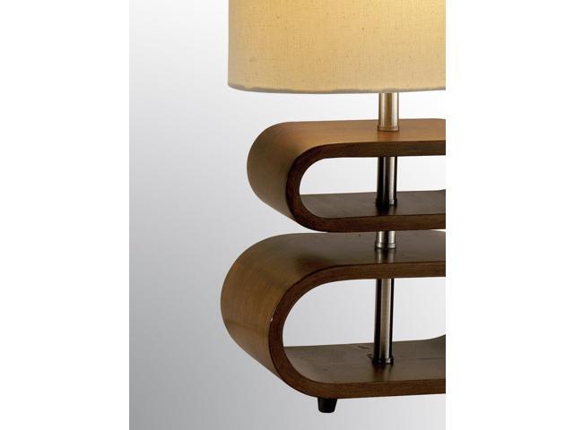 Click here for Adesso Rhythm Table Lamp Rustic Bentwood and Natur... prices