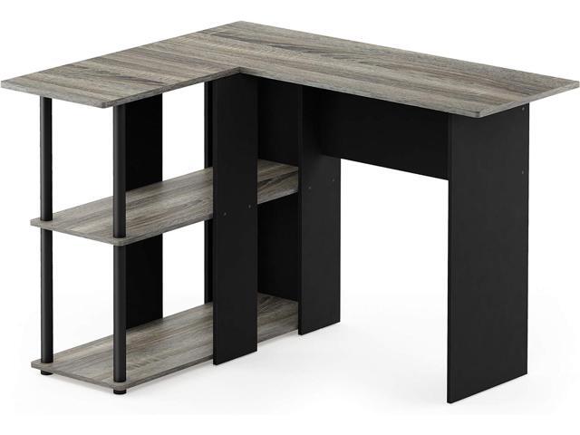 Click here for Furinno Abbott L-Shape Computer Desk with Bookshel... prices